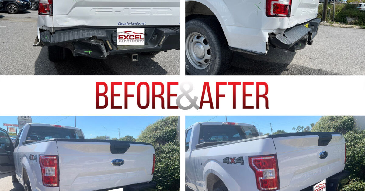 Before/After - 2018 Ford F-150 - Auto Body Repair